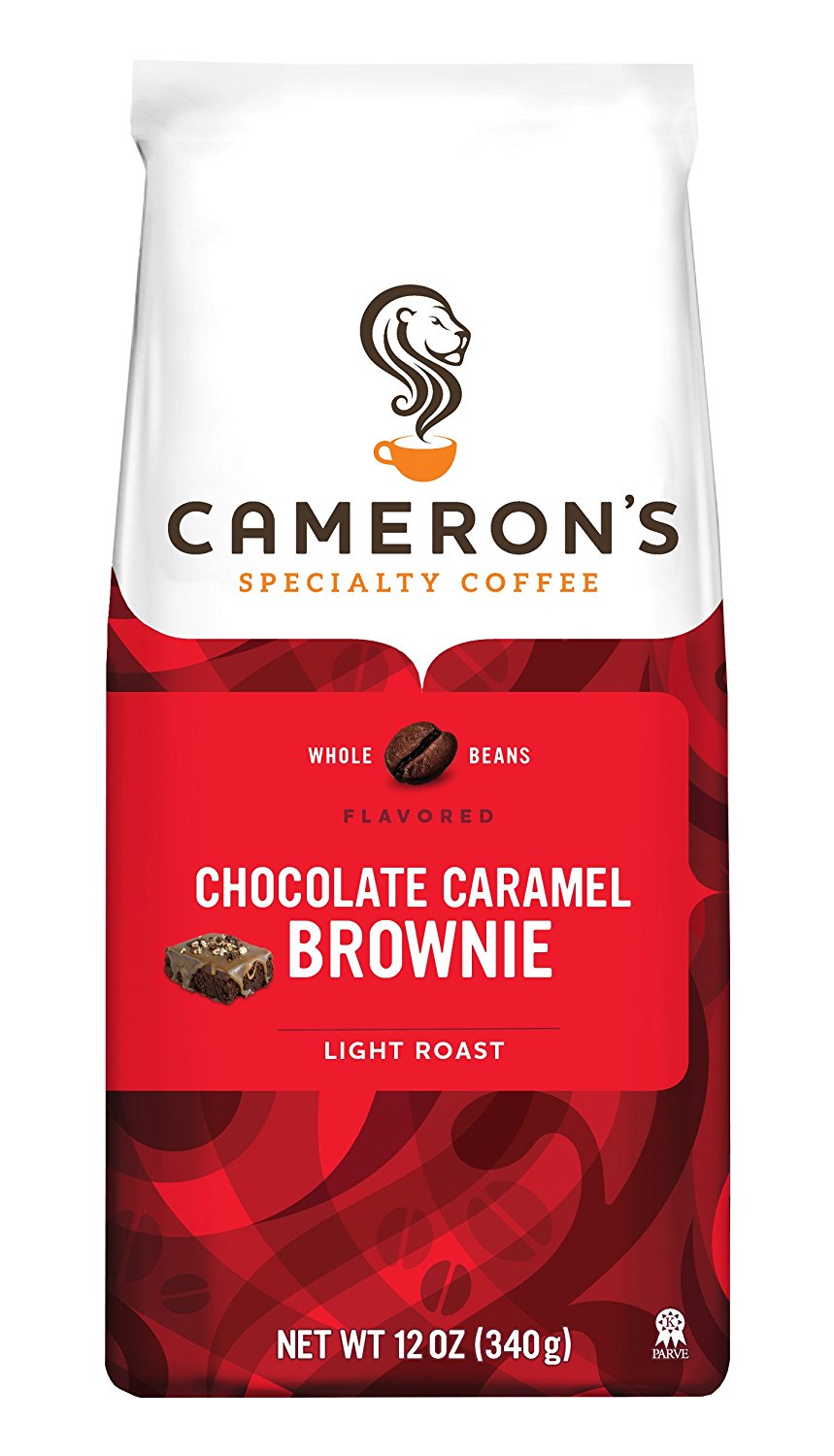 Cameron's Whole Bean Coffee, Chocolate Caramel Brownie, 12 Ounce ...