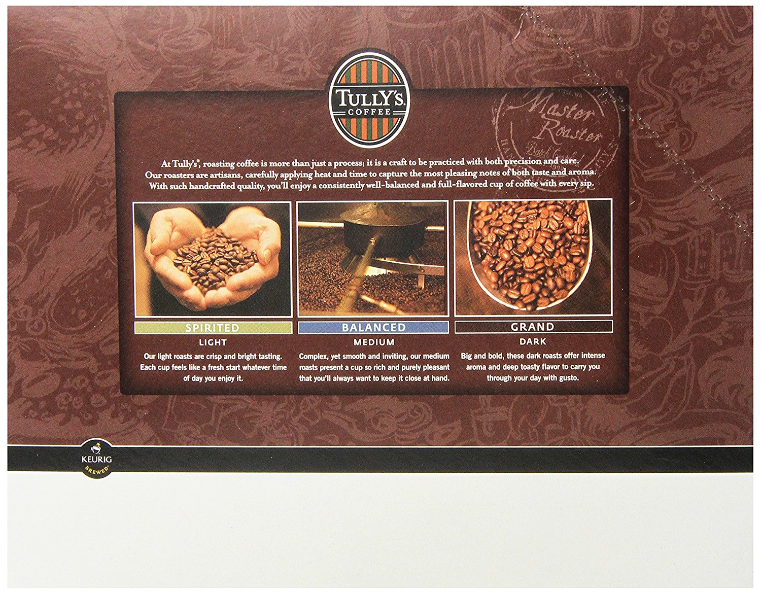 Tully's Coffee French Roast, Keurig K-Cups, 72 Count N2 free image download