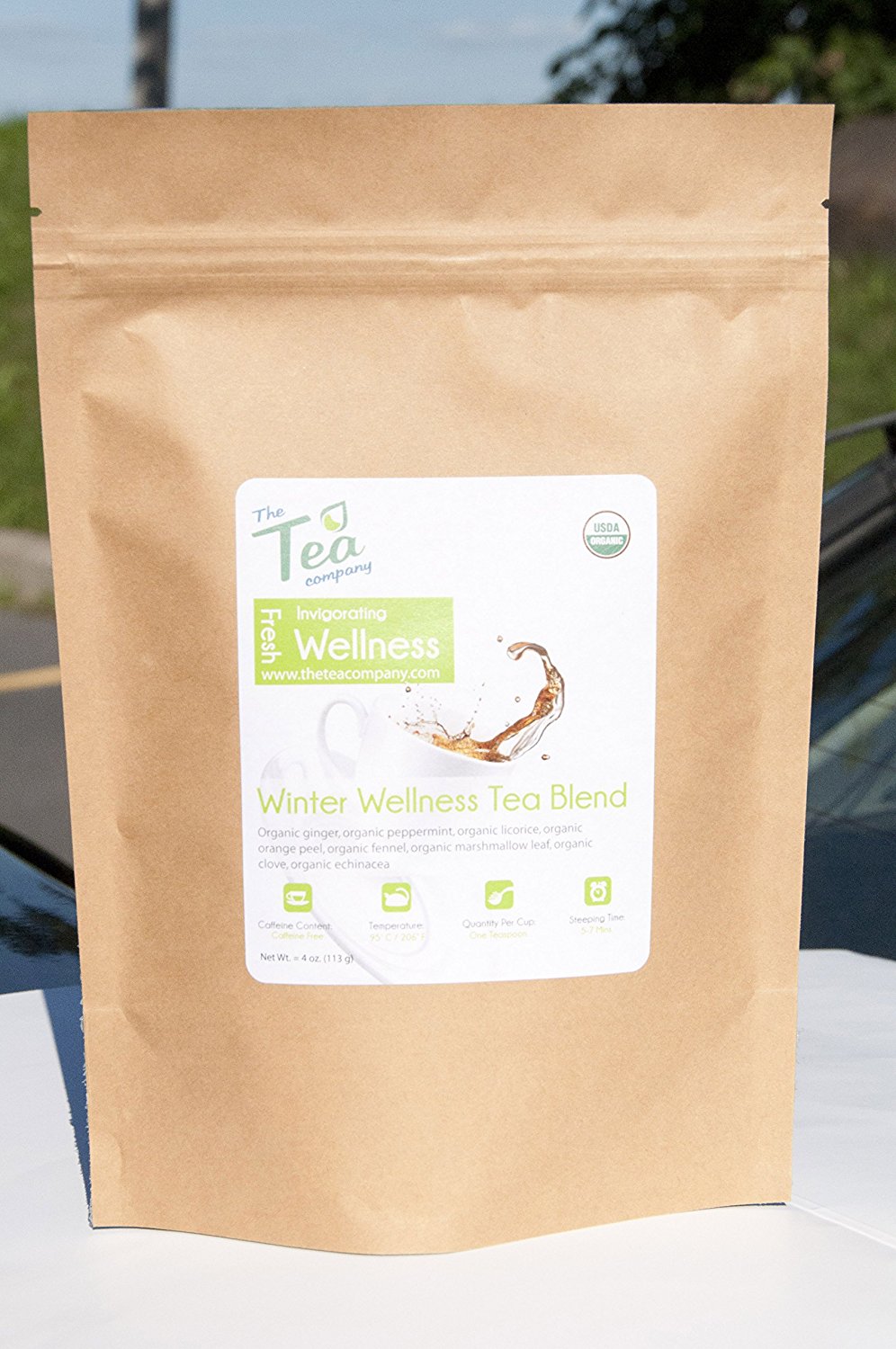 Organic Rose Chamomile Lavender Tea - Loose Herbal Blend - GMO Free ...