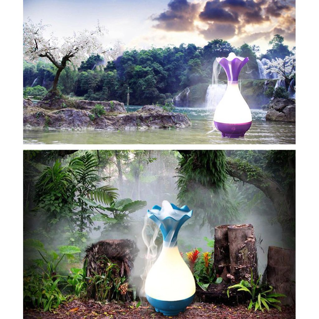 Lary intel Ultrasonic Home Aroma Humidifier Air Diffuser Purifier ...