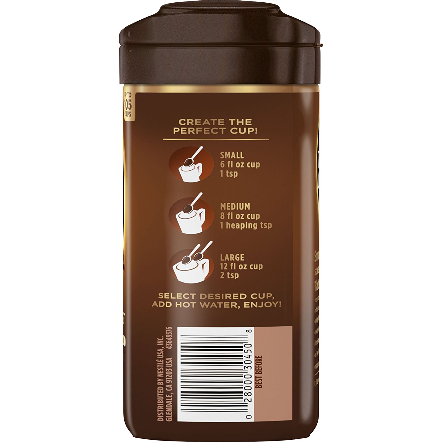 Nescafe Taster's Choice French Roast Instant Coffee, 7 Ounce Canister ...