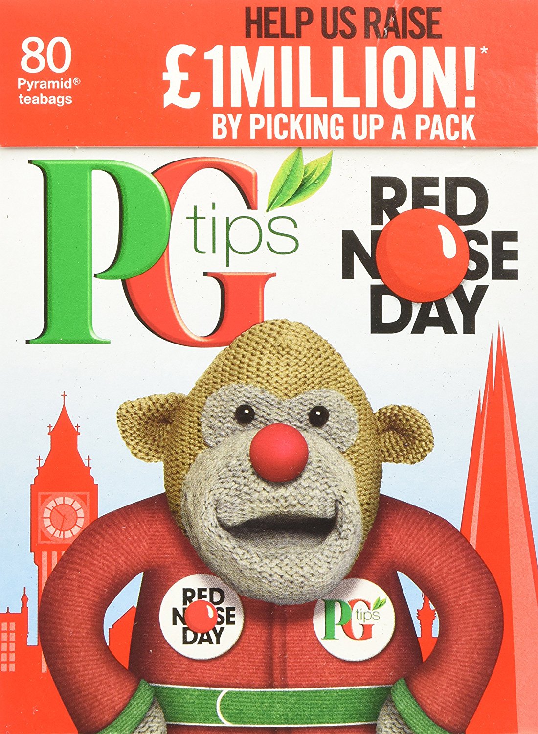 PG tips Black Tea, 80 Count Box 80pyramid tea bags(Pack of 3) free ...