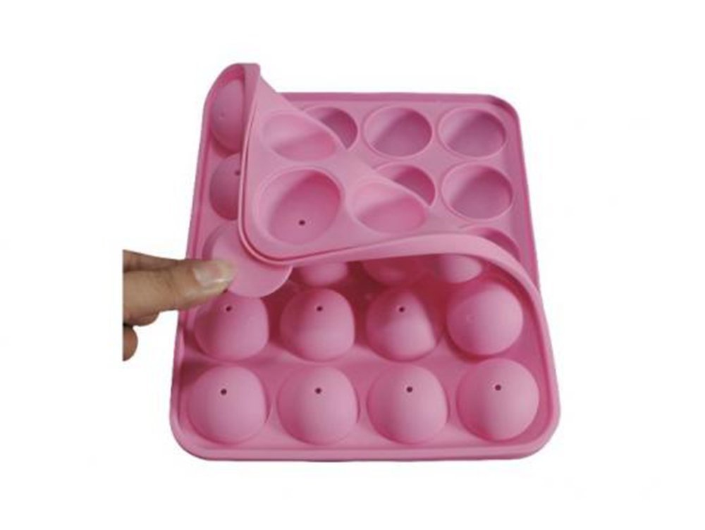 SMO 20 Silicone Tray Pop Cake Stick Mould Lollipop Party Cupcake Baking ...