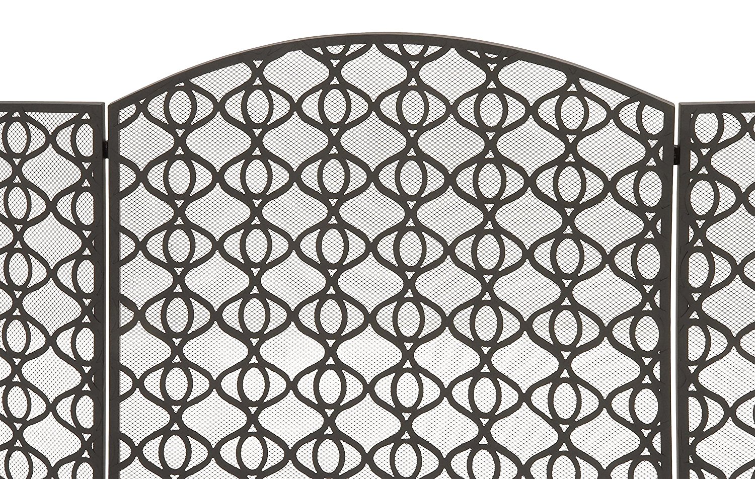 Deco 79 50362 Chic Metal Fire Screen, 52" W x 30" H N2 free image download