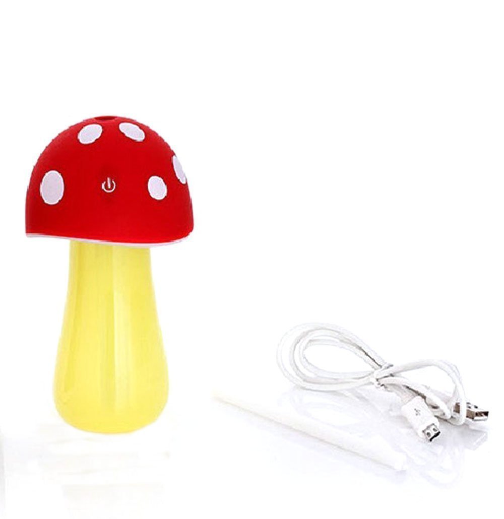 Rubility USB 200ml Humidifier Ultrasonic Aroma Humidifier with LED ...