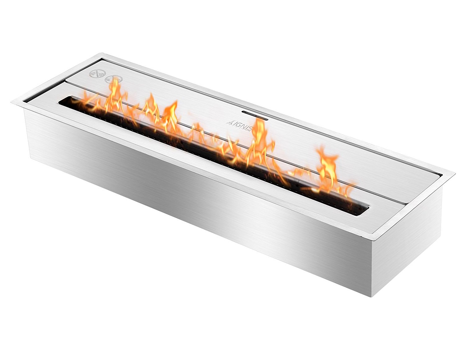 EHB2400 - Eco Hybrid Bio Ethanol Burner, Ventless Ethanol Burner Insert ...