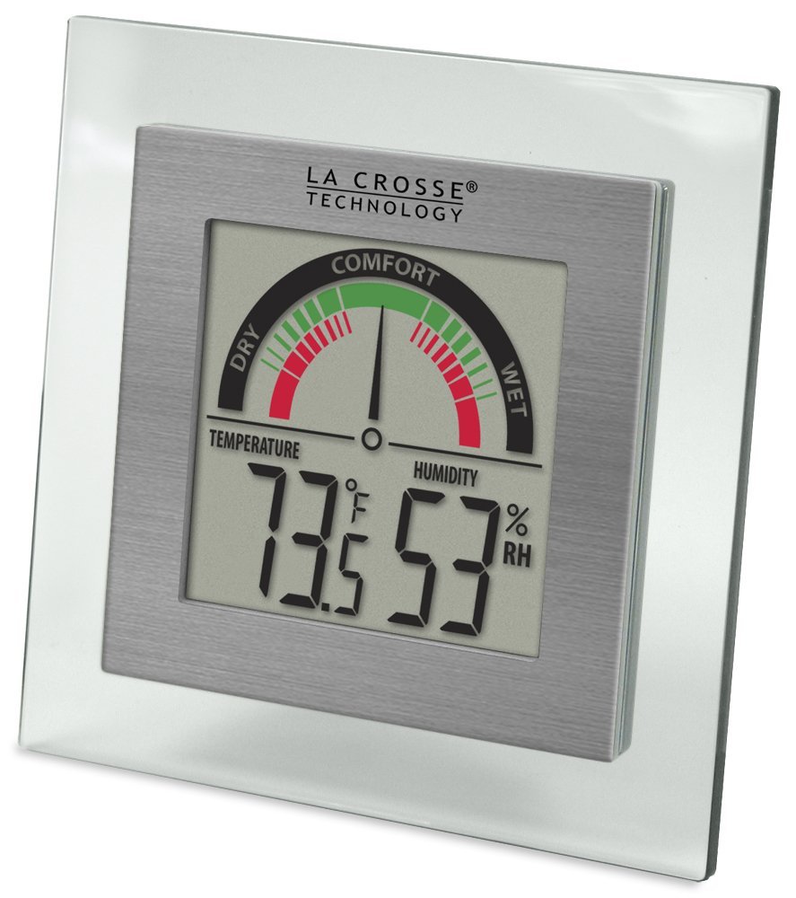 La Crosse Technology WT-137U Digital Thermometer/Hygrometer with ...