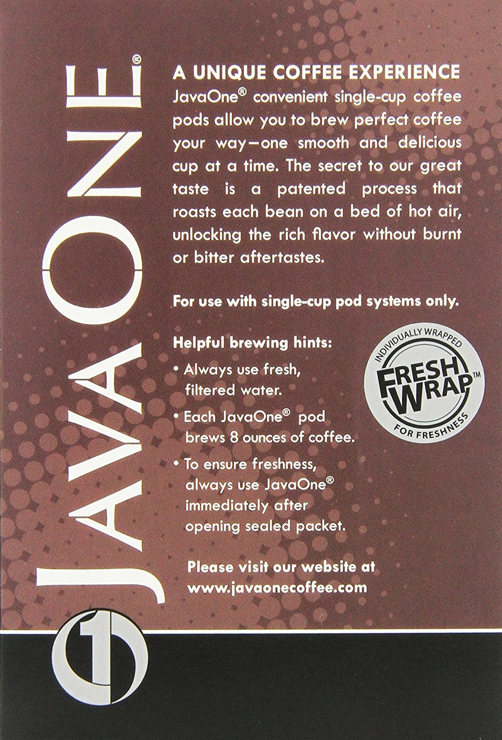 Java One French Roast Coffee, 14-Count Pods (Pack of 6) N7 free image download