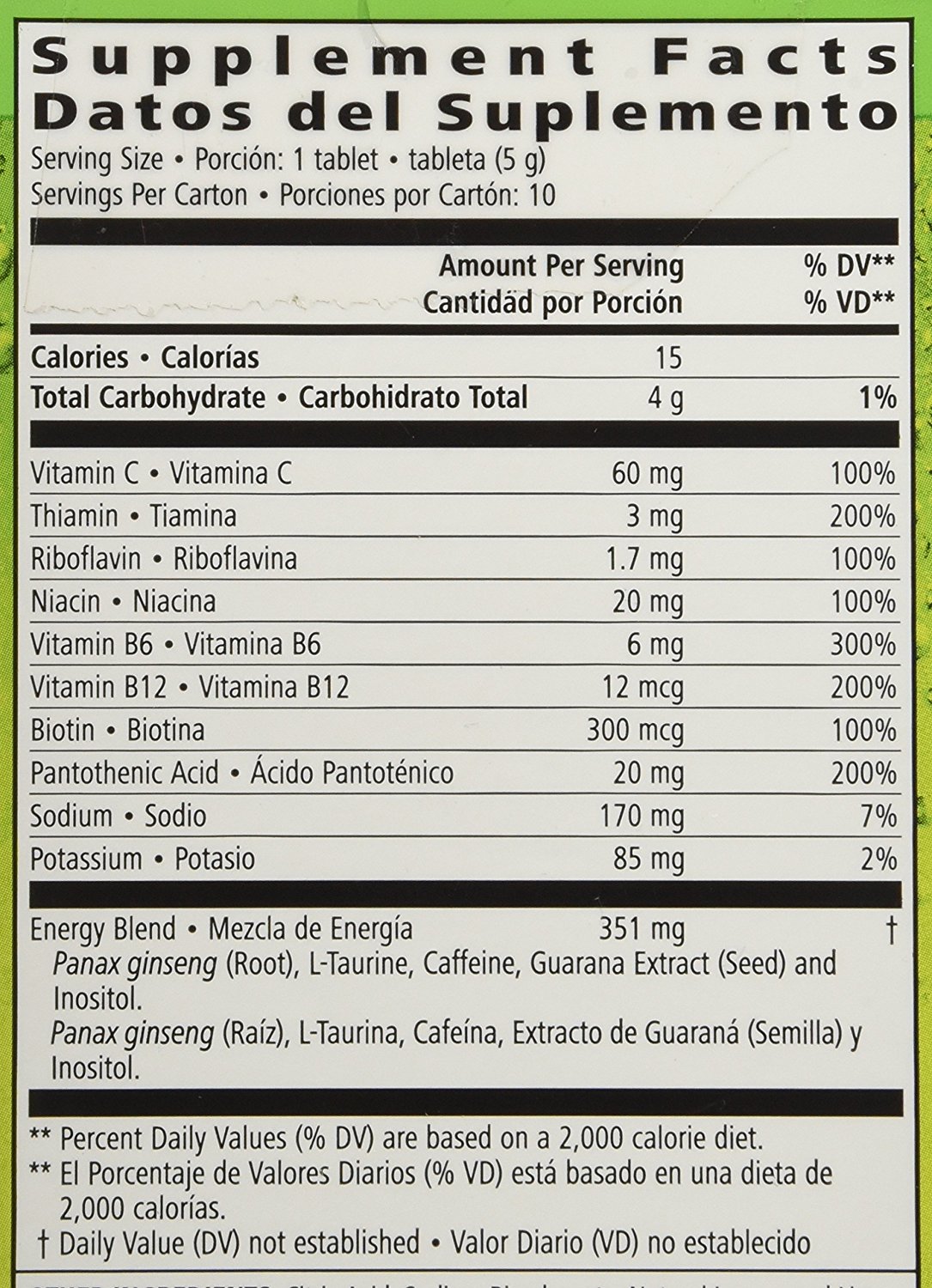 Herbalife Liftoff Tropical Fruit 10 Tabs N22 free image download