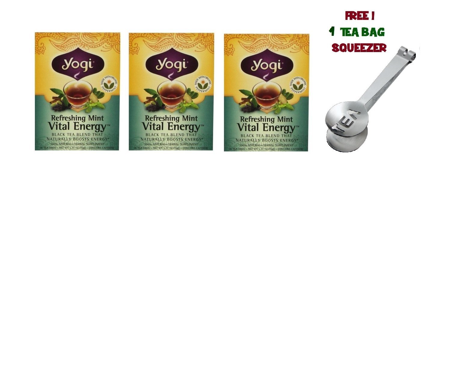 Yogi Tea,16 Tea Bags (Healty Fasting, 1 Pack) N2 free image download