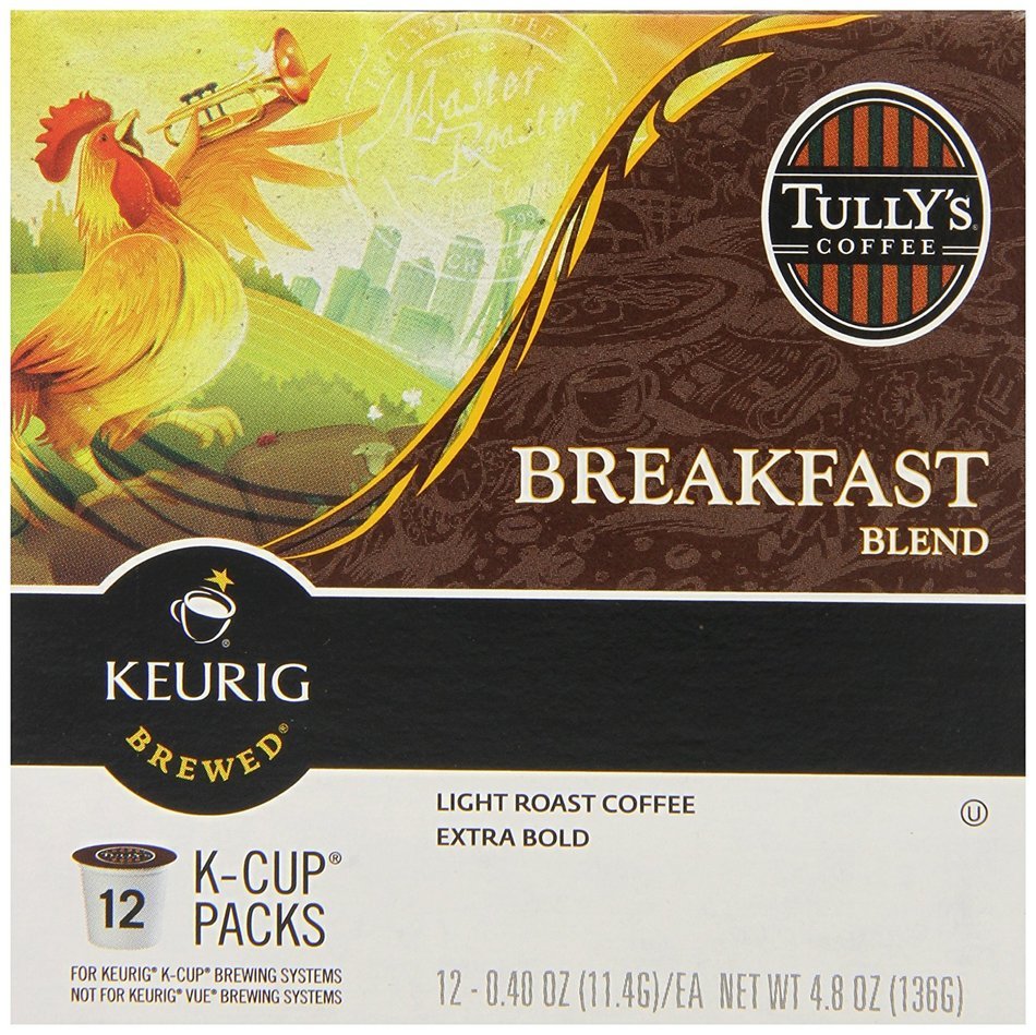 Tully's Coffee French Roast, Keurig K-Cups, 72 Count N5 free image download