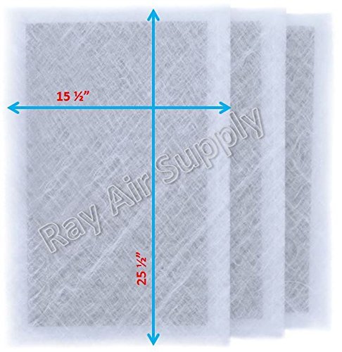 Dynamic Air Cleaner Replacement Filter Pads 17 x 28 Refills (3 Pack ...
