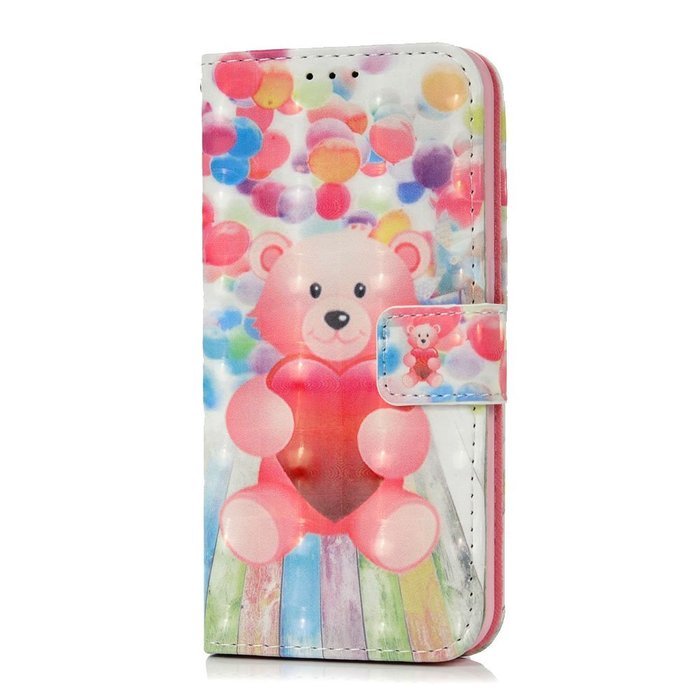 S6 Case,Samsung Galaxy S6 Case - Wallet 3D Effect Colorful Print ...