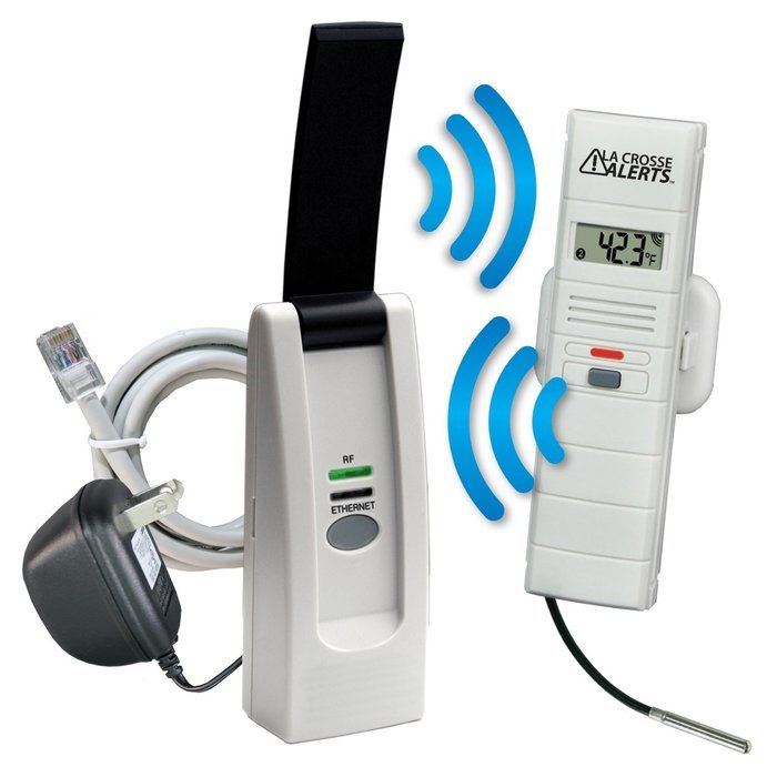 La Crosse Technology Temperature and Humidity Remote Monitor System ...