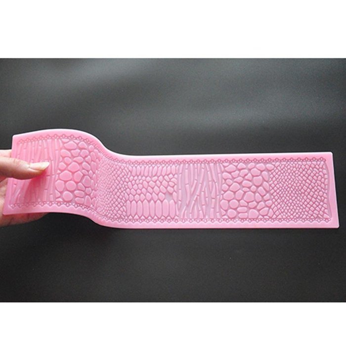 FOUR-C Decorating Tools Cake Lace Mat Silicone Decoration Mat for ...