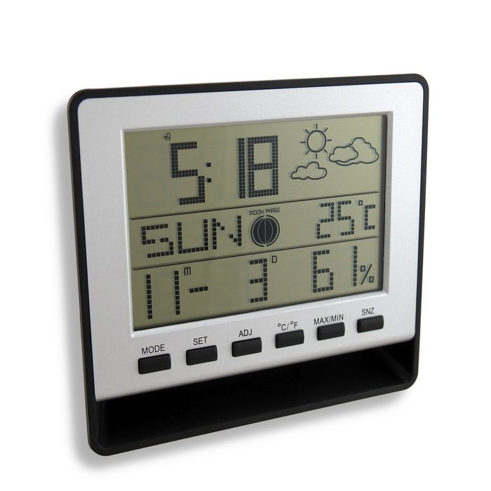 Digital Indoor Weather Center Battery Operated free image download