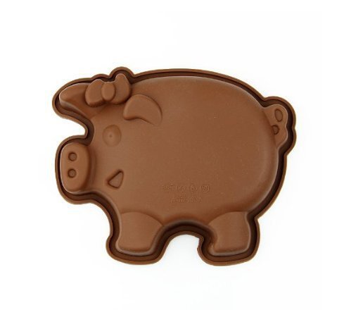 HSE Silicone Baking Cake Mold Animal Mould Pig Frame free image download