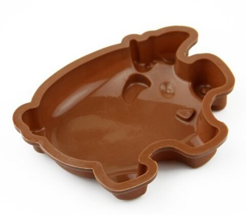 HSE Silicone Baking Cake Mold Animal Mould Pig Frame N2 free image download