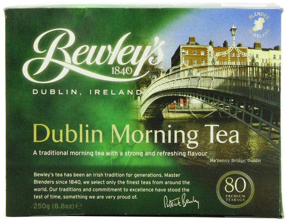 Bewley's Dublin Morning Tea, 250 gram/8.8 ounce ,80-Count free image ...