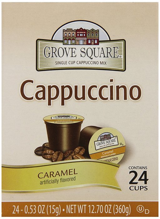Grove Square Cappuccino, French Vanilla, 24 Count Single Serve Cups N42 ...