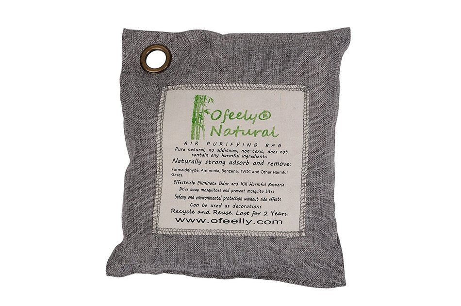 Ofeely Air Purifying Bag 500g Natural Bamboo Charcoal Deodorizer ...