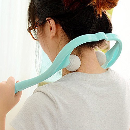Pain Massager for Neck Back Shoulder Body Handy Health Roller Ball Self ...