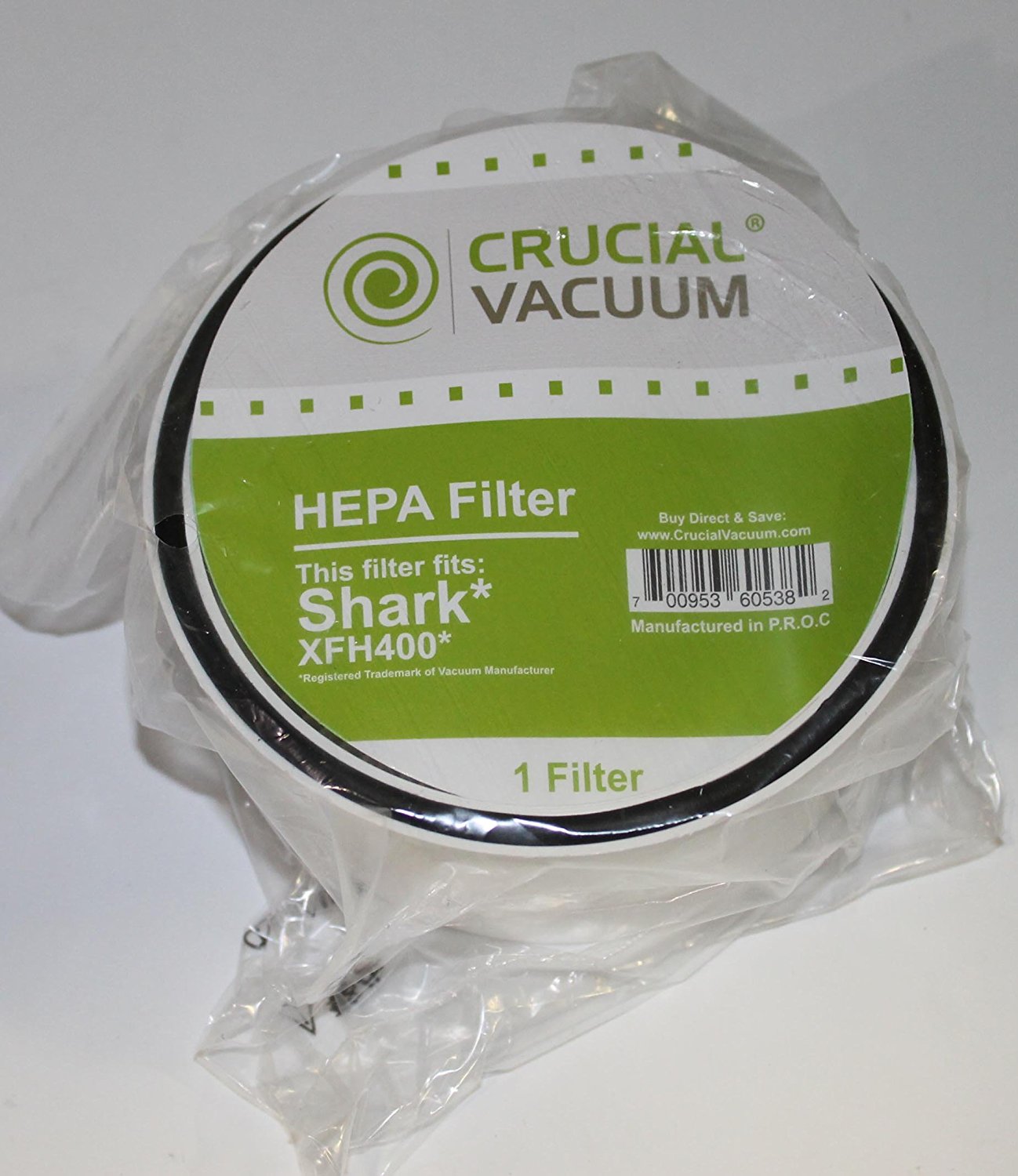 1 Shark HEPA Exhaust Filter; Fits Shark NV400 Upright Vacuums; Compare ...