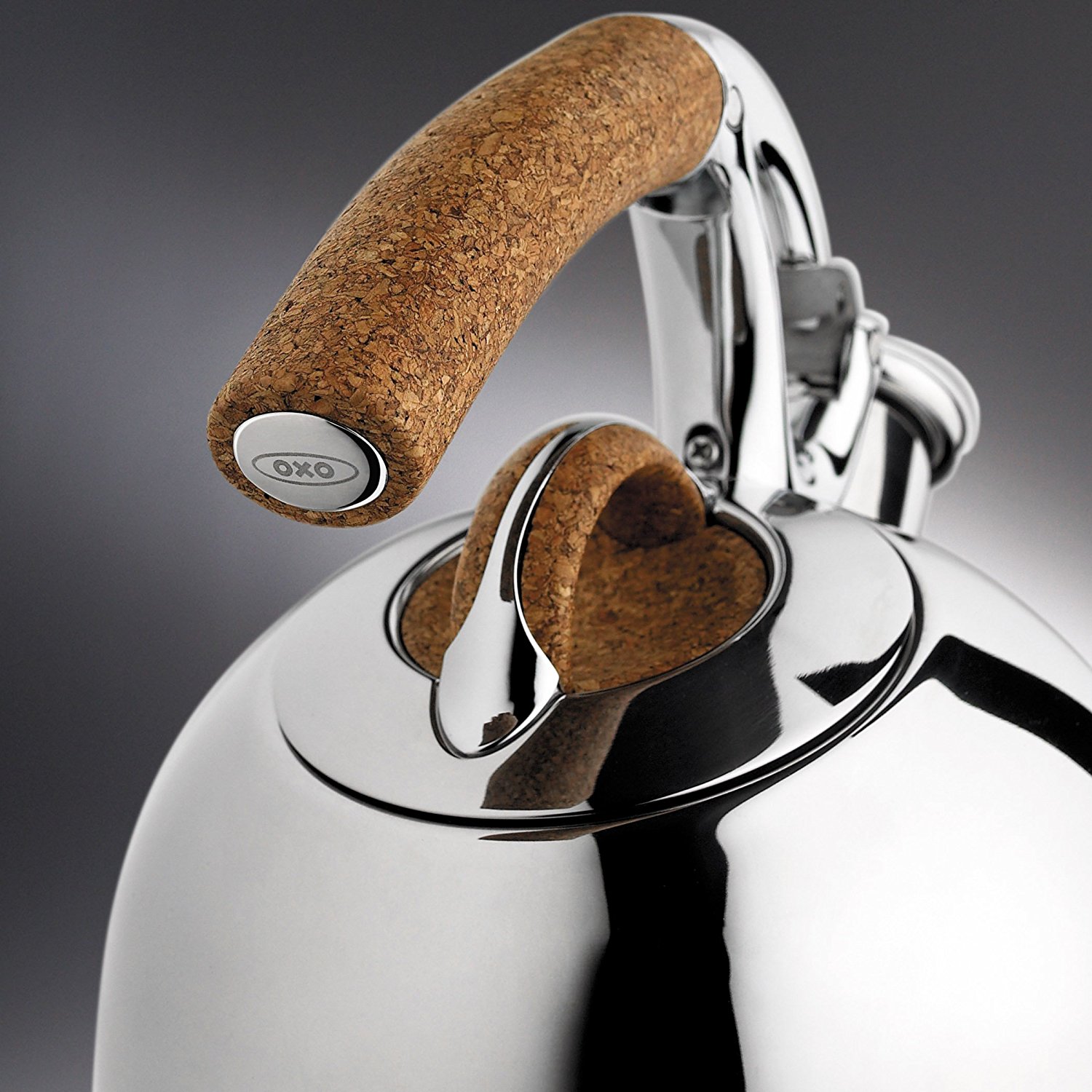 OXO Good Grips Anniversary Edition Uplift Tea Kettle, Brushed Stainless ...