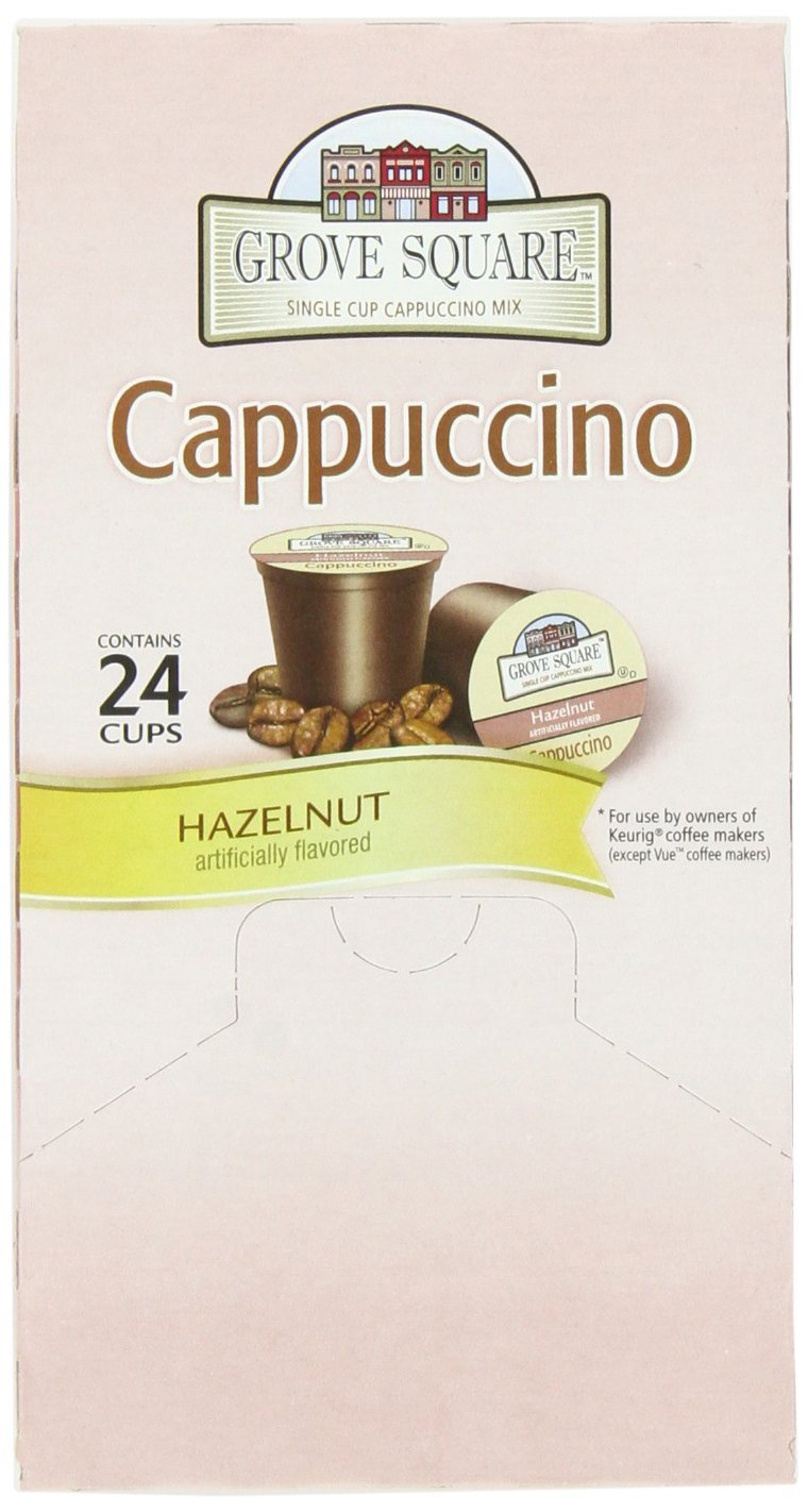 Grove Square Cappuccino, French Vanilla, 24 Count Single Serve Cups N78 ...