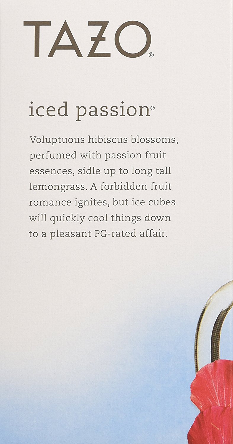Tazo Iced Tea Passion 6 Bags (Case of 4) free image download