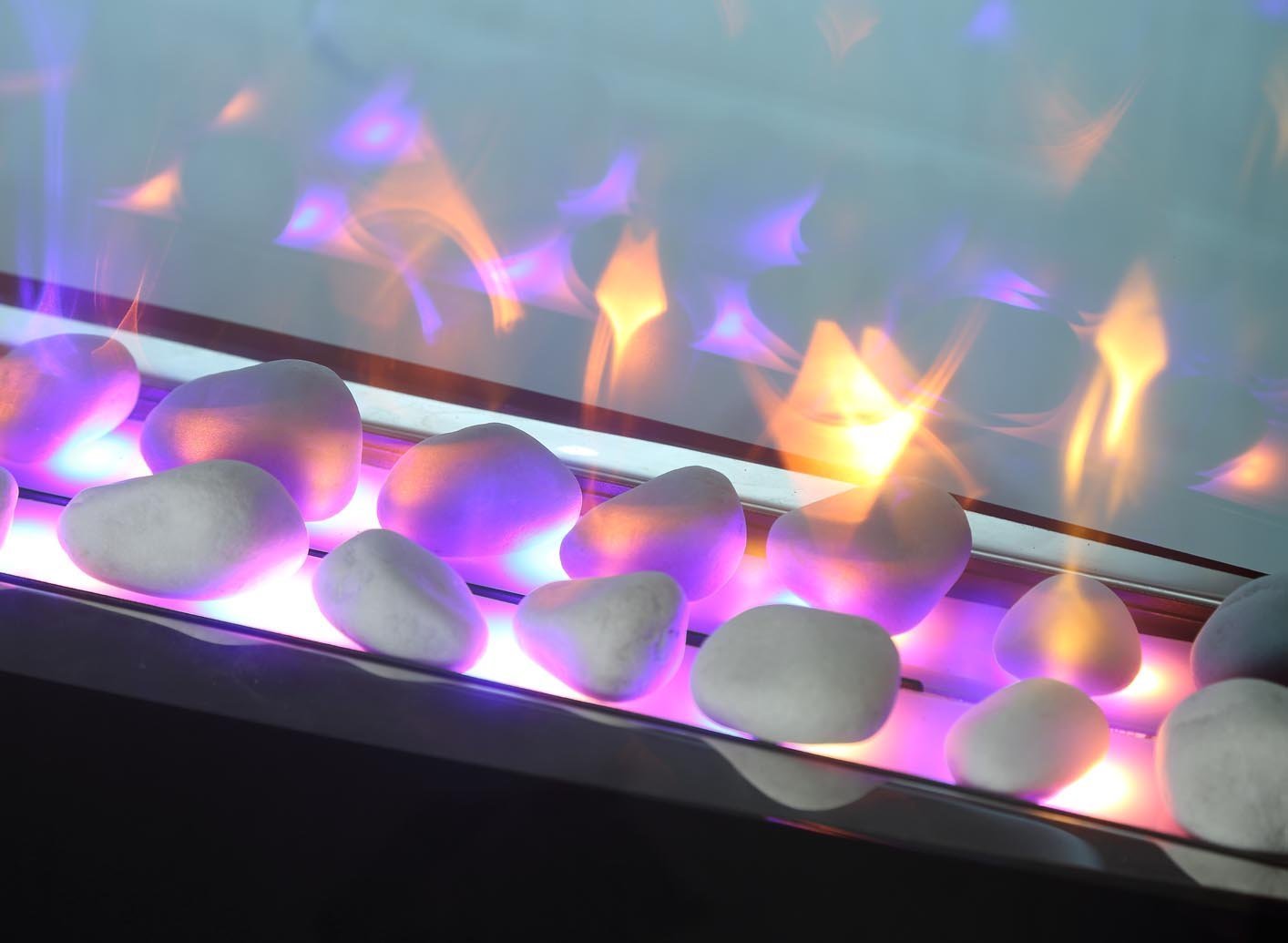 Firefly 16in-42-109C Wi-Fi Smart LED Wall Mounted Electric Fireplace ...