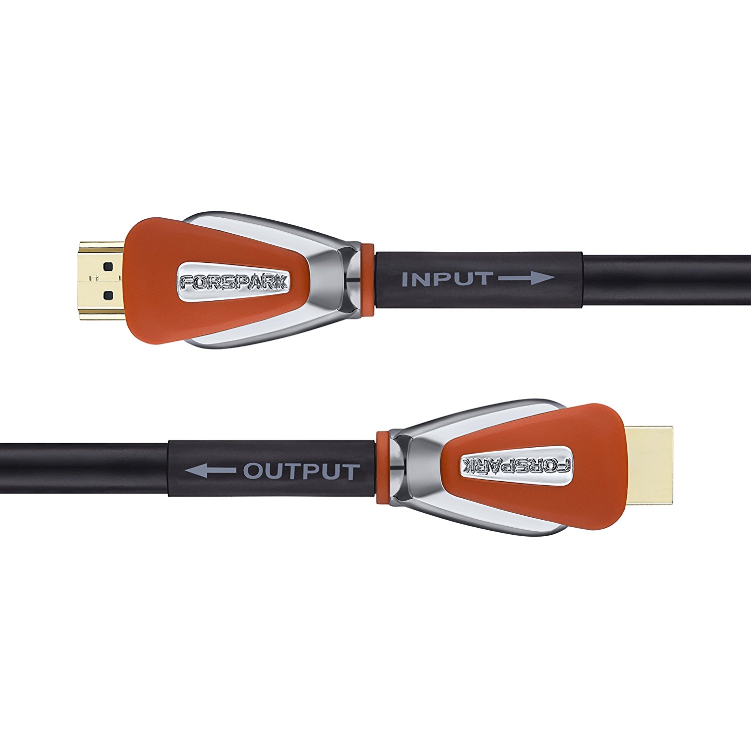 FORSPARK 5ft 4K-HDMI 2.0 Ultra Premium High Speed HDMI Cable,CL3，26AWG ...