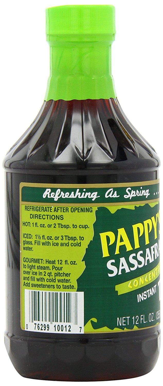 Pappy's Sassafras Concentrate Instant Tea, 12-Ounce Bottles (Pack of 6 ...
