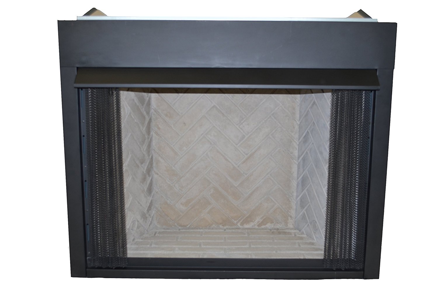 Sure Heat VFLB36B Surefire Vent-Free Low Profile Firebox with Screen ...