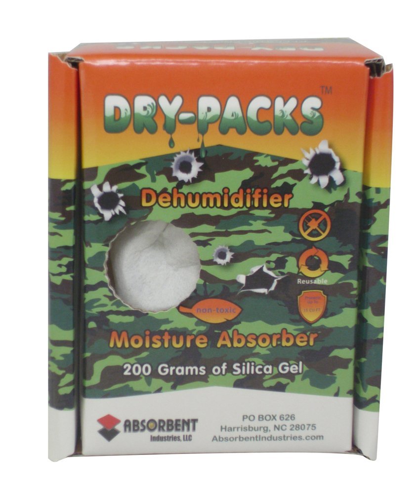 900 Gram Silica Gel Dehumidifying Box by Dry-Packs - Protects 66 Cubic ...