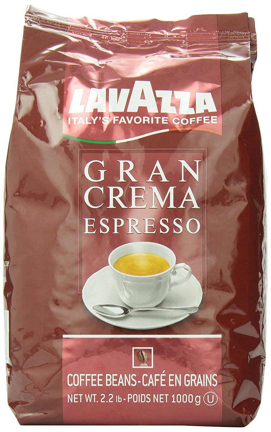 Lavazza Gran Crema Espresso, 2.2 Pound N2 free image download