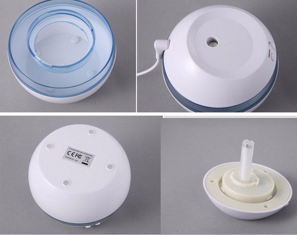 Skycoolwin 3 in 1 LED Ultrasonic Air Humidifier electric Aroma Diffuser ...