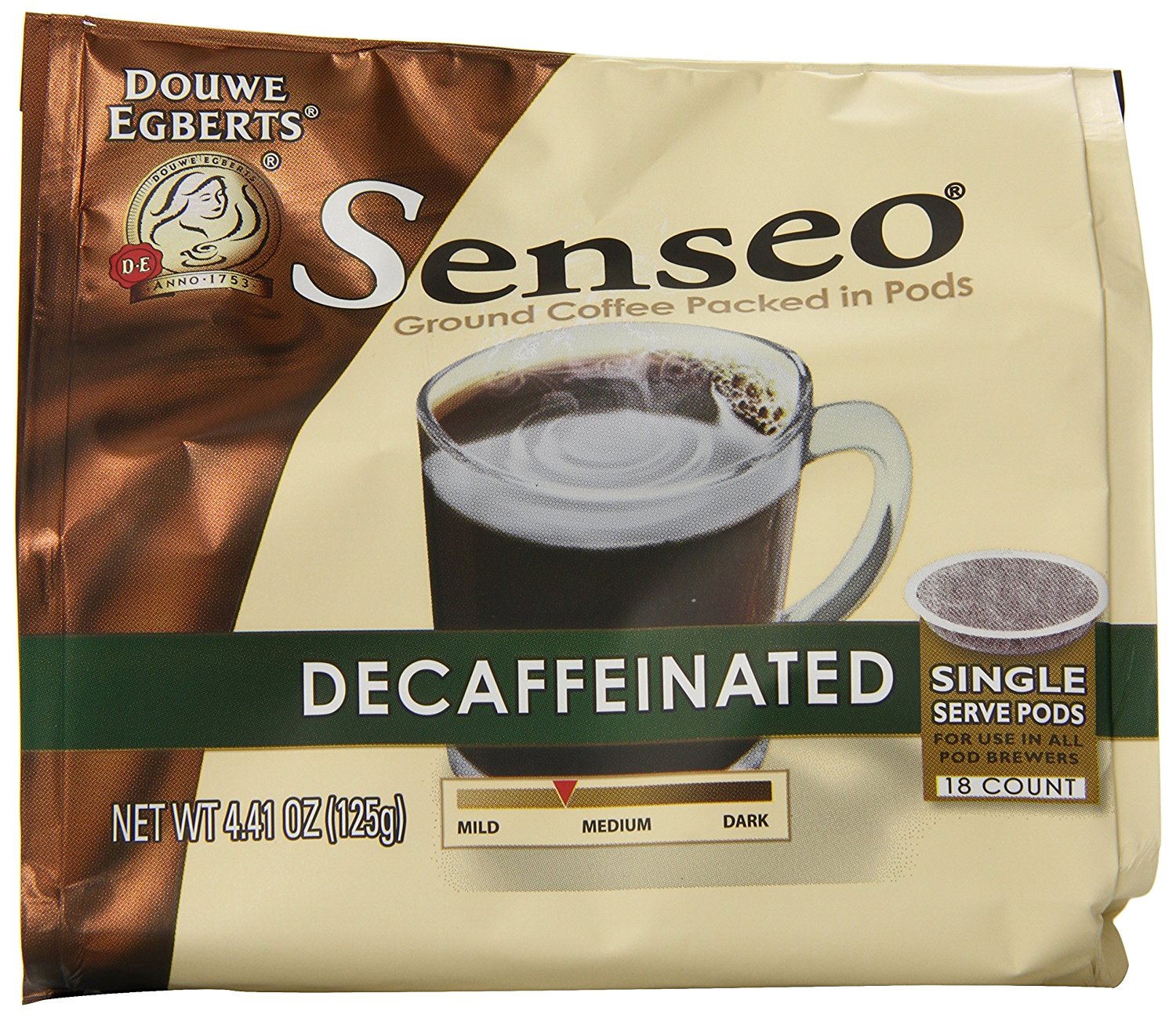 Senseo Coffee Pods, Dark Roast,18 Count (Pack of 6) N32 free image download