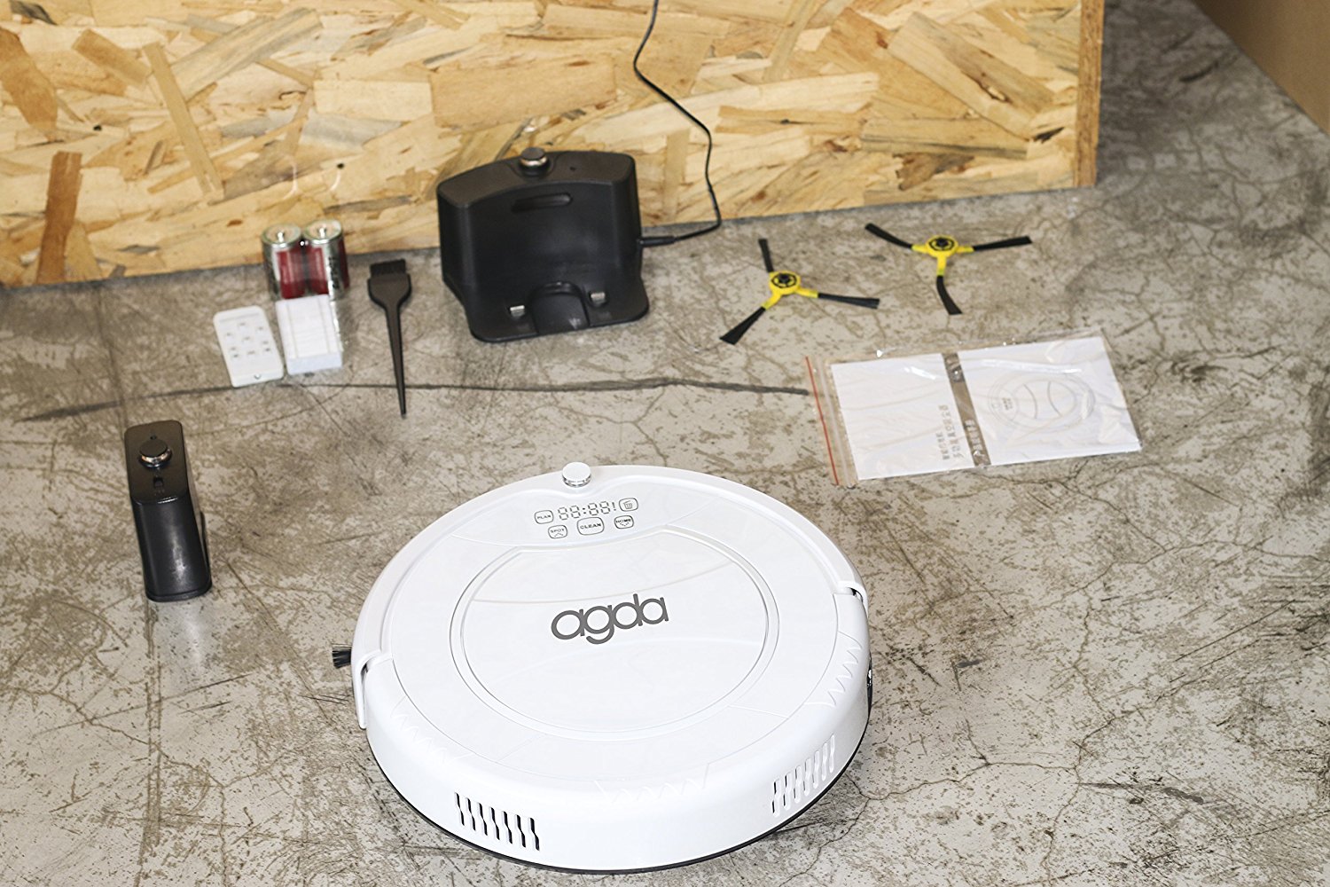 AGDA® B2000 Intelligent Smart Automatic Robotic Vacuum Cleaner for Pet ...