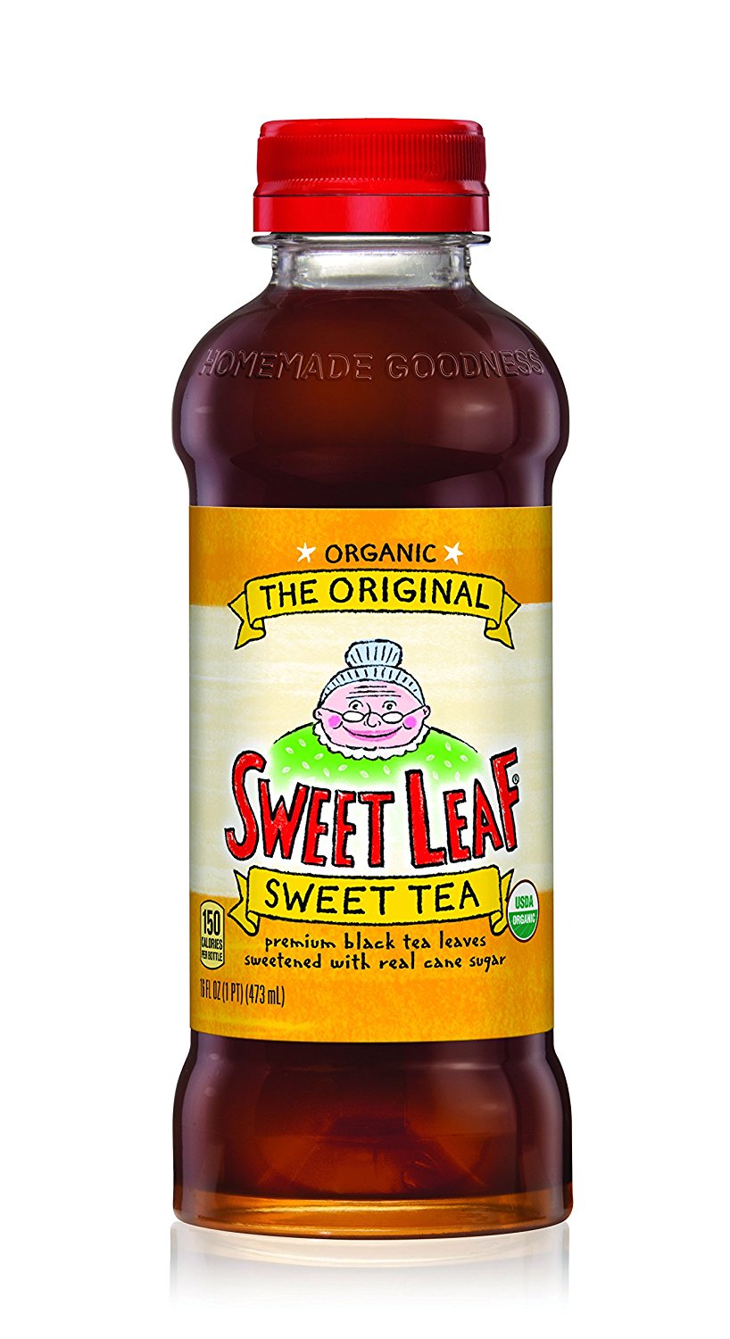 Sweet Leaf USDA-Certified Organic Iced Tea, Original Sweet Tea 16-ounce ...