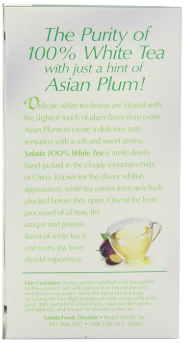 Salada Pure White Plum Tea, 20-Count (Pack of 6) N3 free image download