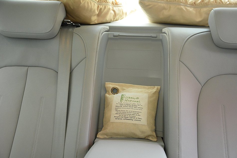 Ofeely Air Purifying Bag 500g Natural Bamboo Charcoal Deodorizer ...