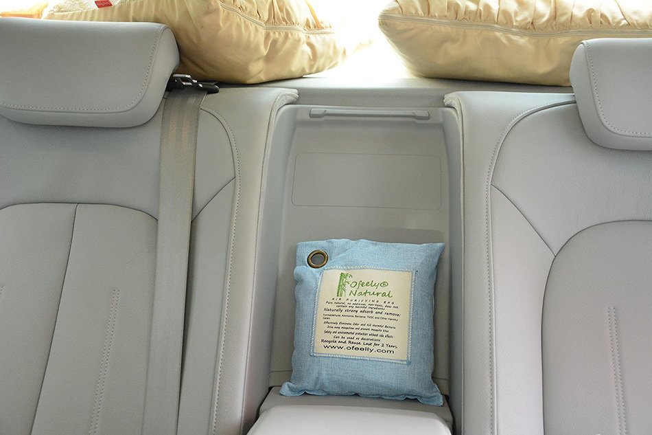 Ofeely Air Purifying Bag 500g Natural Bamboo Charcoal Deodorizer ...