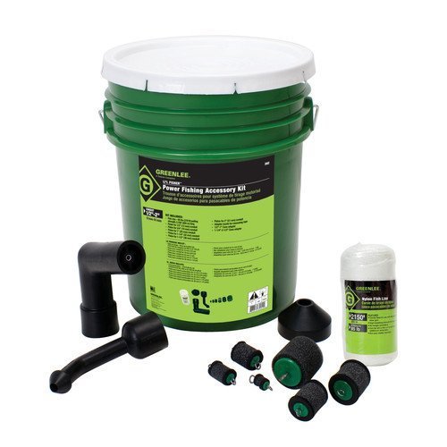 Greenlee 392 Li'l Fisher Vacuum/Blower Power Fishing System, Accessory ...