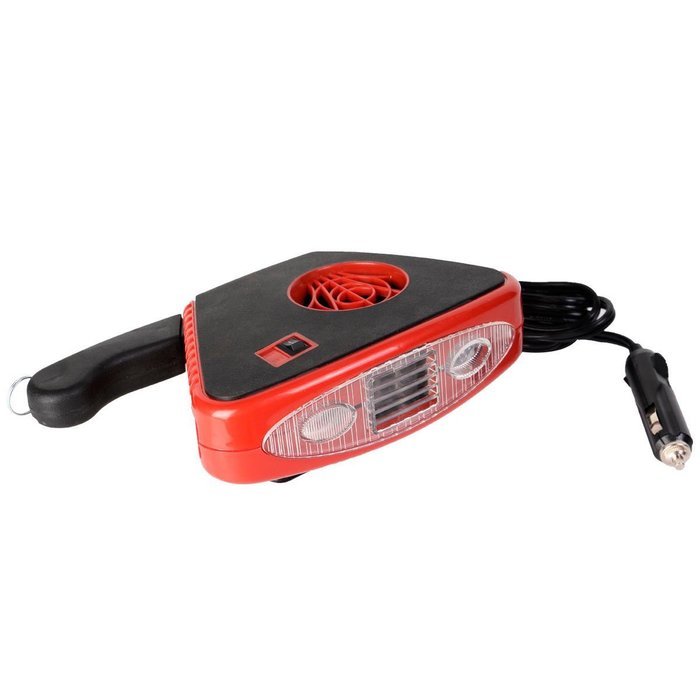 12 Volt Dc Auto Portable Heater Fan Defroster with Light Electric Car ...