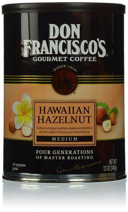 Don Francisco Hawaiian Hazelnut Coffee, 12 Ounce N8 free image download