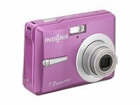 Insignia NS-DSC7P09 7MP Digital Camera (Pink) free image download