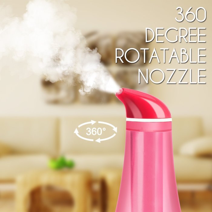 Swan Shape Ultrasonic Cool Mist Humidifier Large Water Tank 360 Degree ...