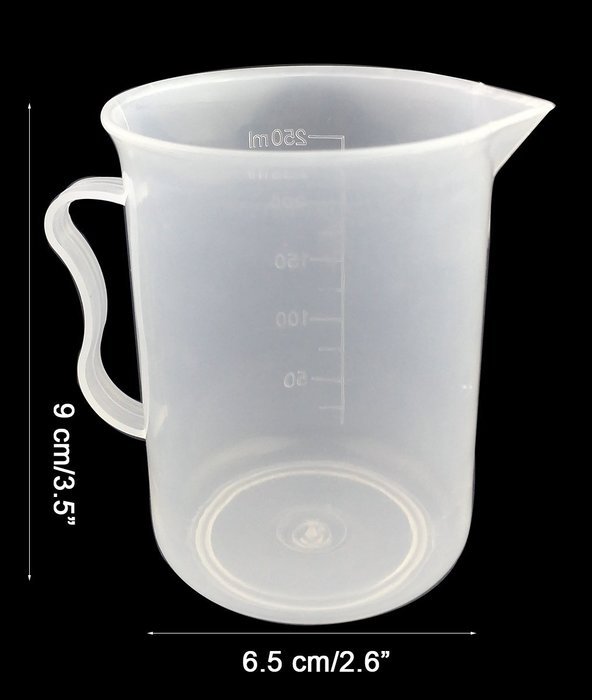 Transparent Measuring Cup Clear White Multi Measurement Tool Measuring ...