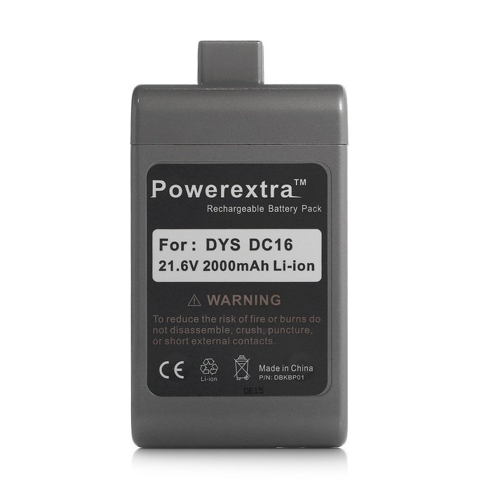 Powerextra Dyson DC16 Replacement Battery For Dyson DC16 Root 6 Vacuum ...